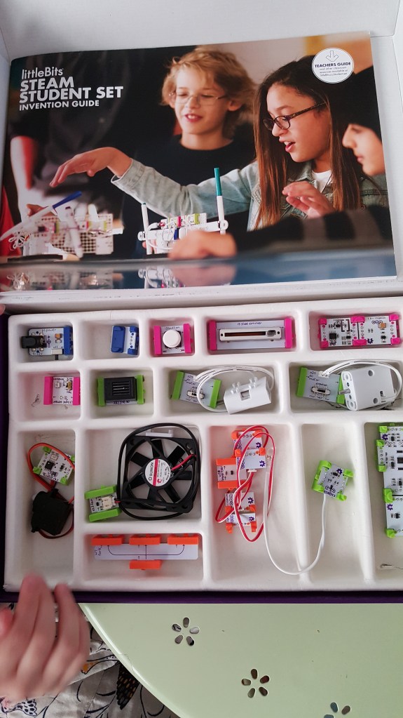 Review of New littleBits STEAM Student Set ! | Petite Texan: Pack ...