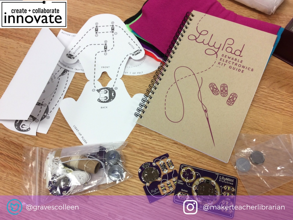 Review of LilyPad Sewable Electronics Kit | Petite Texan: Pack, Pedal ...