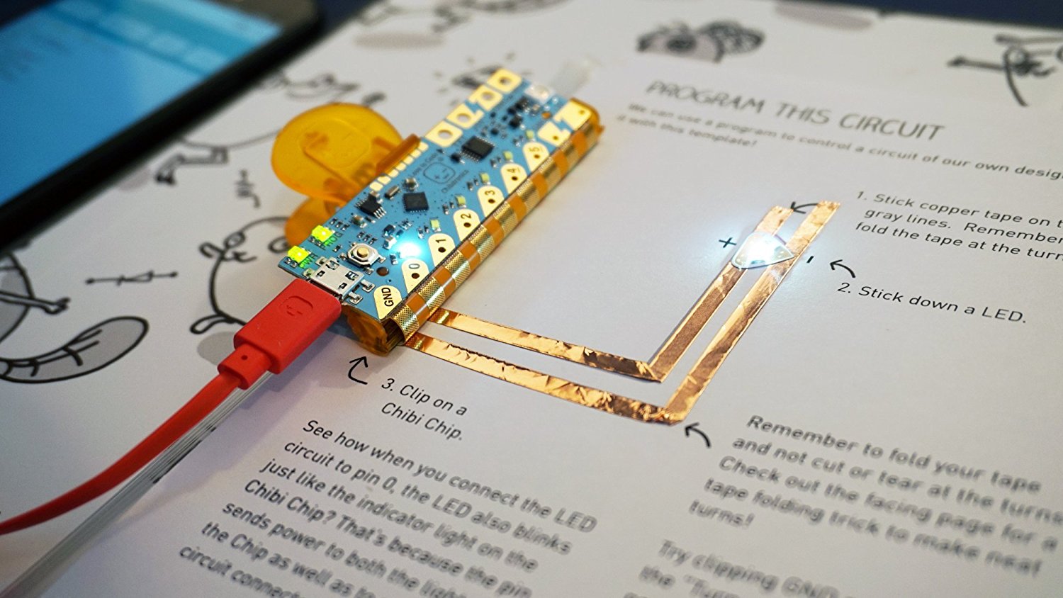 Review: Chibitronics Love to Code Creative Coding Kit | Petite Texan ...